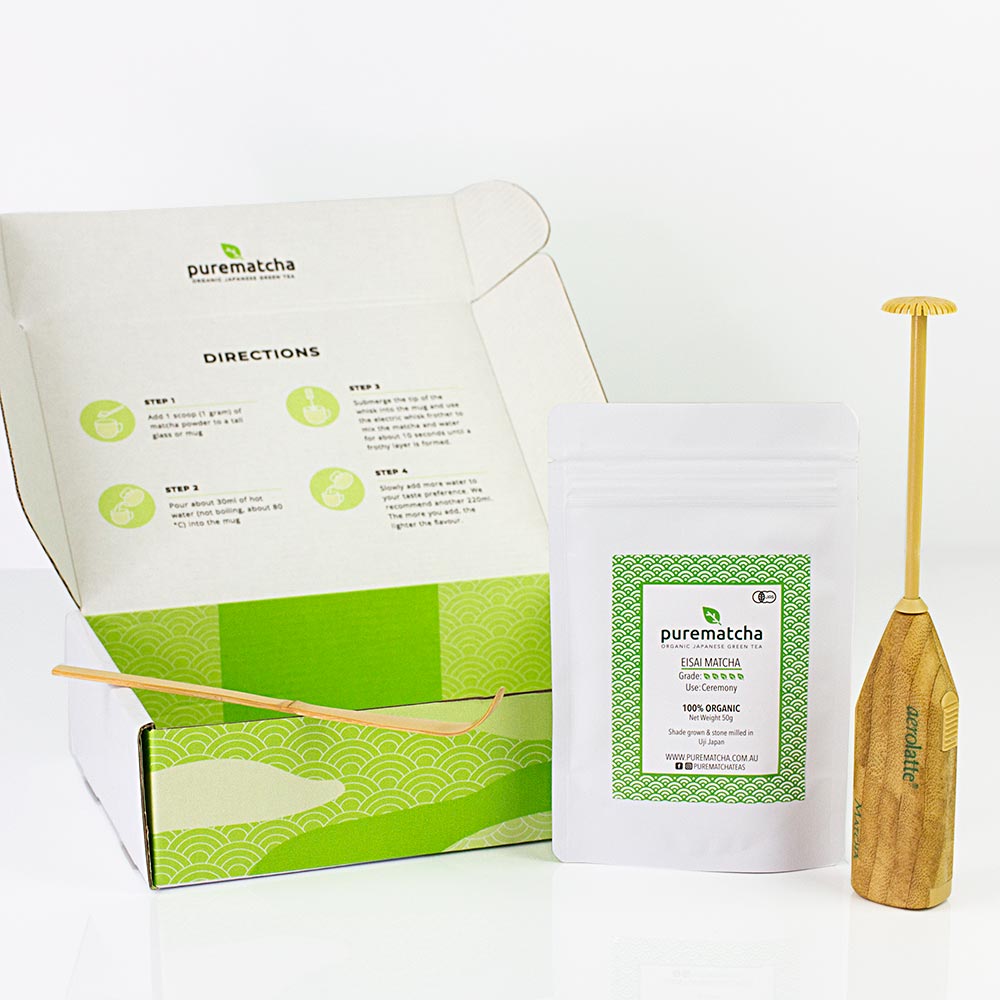 Aerolatte Modern Matcha Tea Set by Purematcha– Purematcha Australia