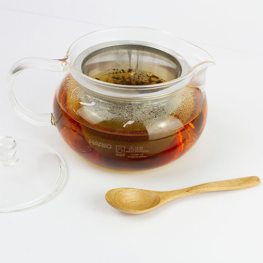 HARIO Glass Teapot with Infuser (450ml) CHJMN-45T– Purematcha Australia