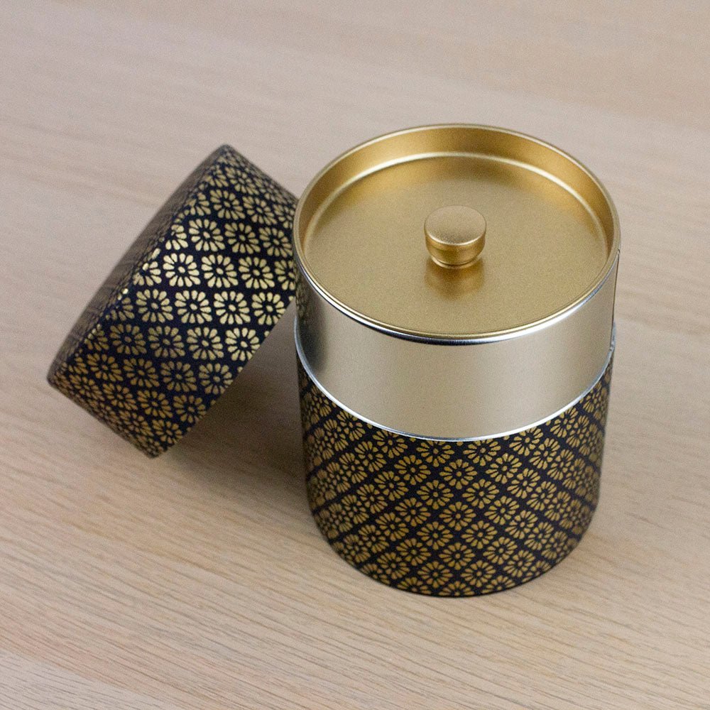 KURAI 200g Japanese Washi Tea Canister (Wide)– Purematcha Australia
