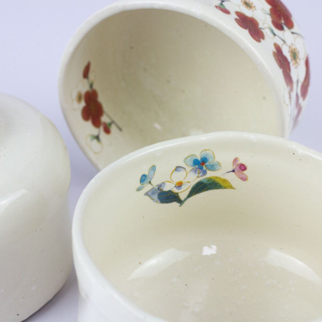 Set of 5 Matcha Tea Bowls (250ml) - Made in Japan– Purematcha Australia